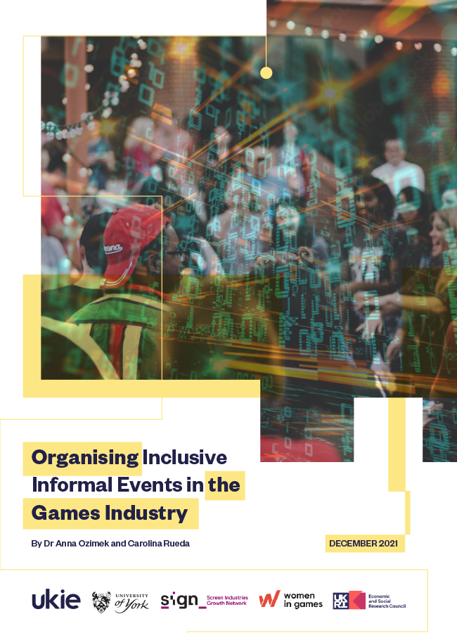 Organising Inclusive Informal Events in the Games Industry - XR Stories